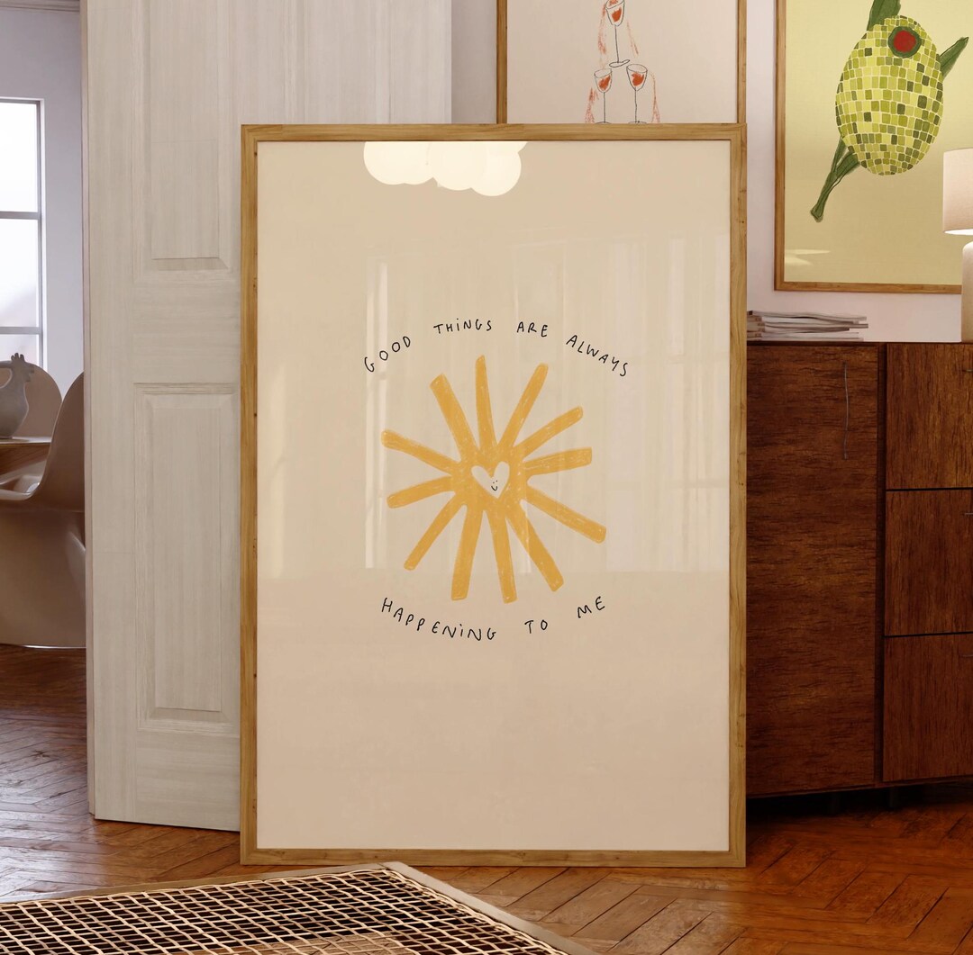 Digital Download Good Things Are Always Happening Wall Print | Positive ...