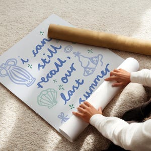 Our Last Summer Abba Lyrics Wall Print | Greek Greece Poster | Euro ...