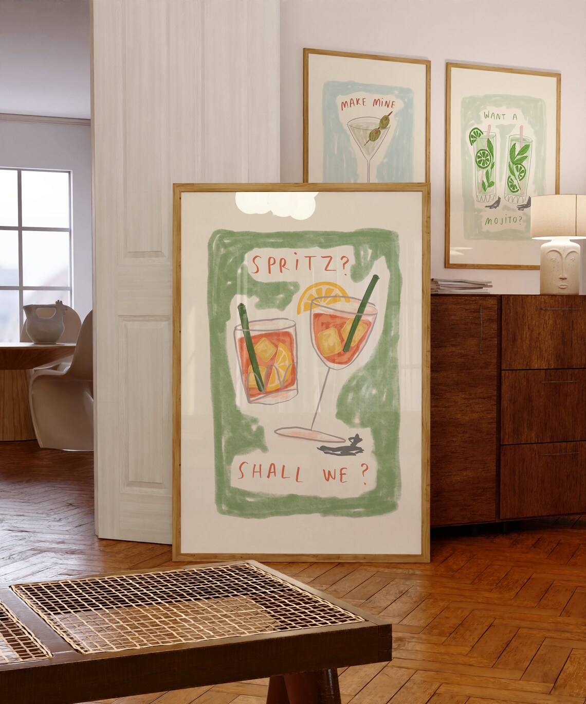Digital Download Aperol Spritz Wall Poster | Cocktail Wall Print ...