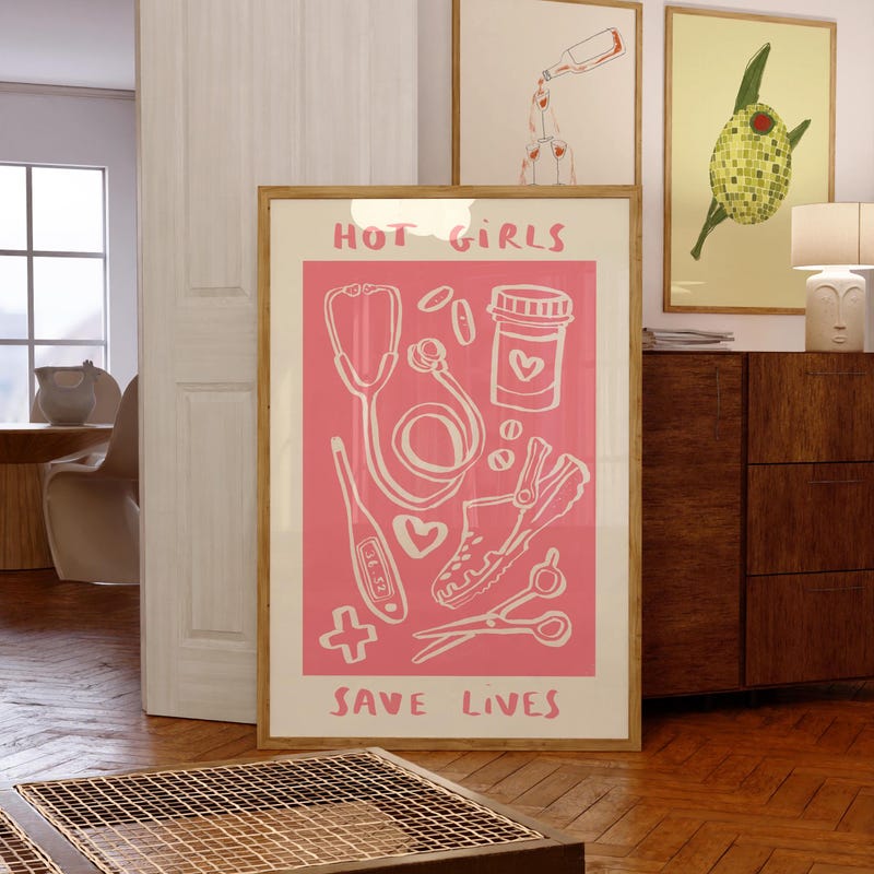 Hot Girl Posters - Etsy