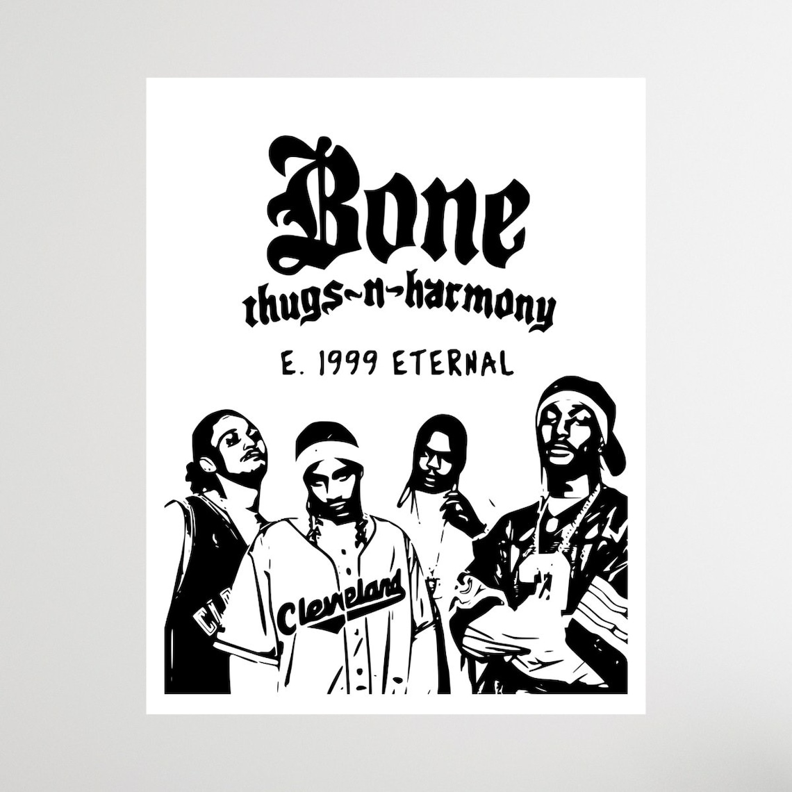 Bone Thugs N Harmony Svg Png Jpg Svg 90s Gangsta Rap Group | Etsy