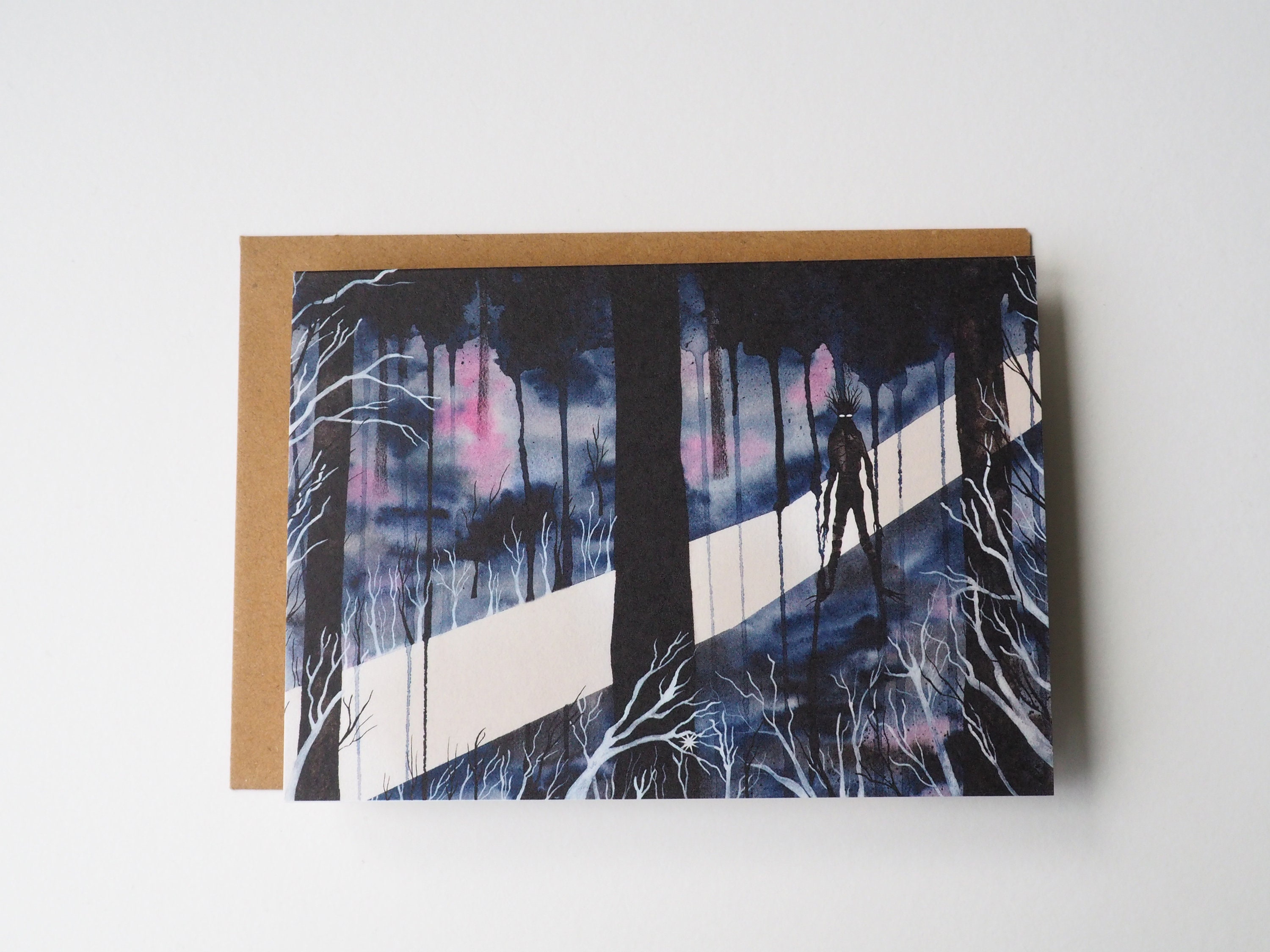 In the Forest Card, Landscape & Scenery Art, Children's Illustration ...