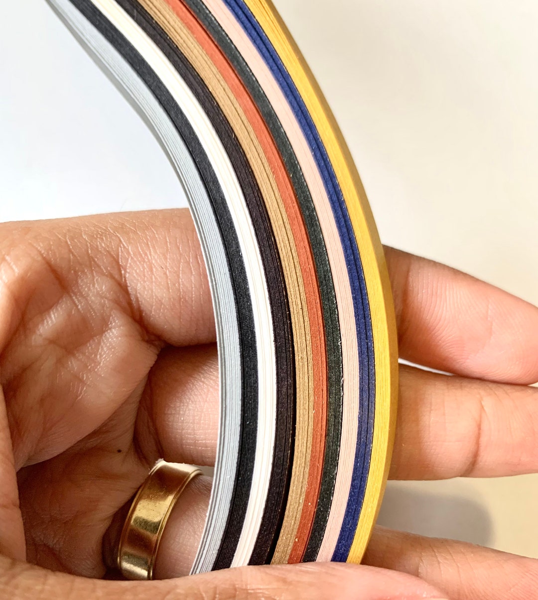 Metallic Paper Quilling Multi Colour Strips 3mm/5mm - Etsy