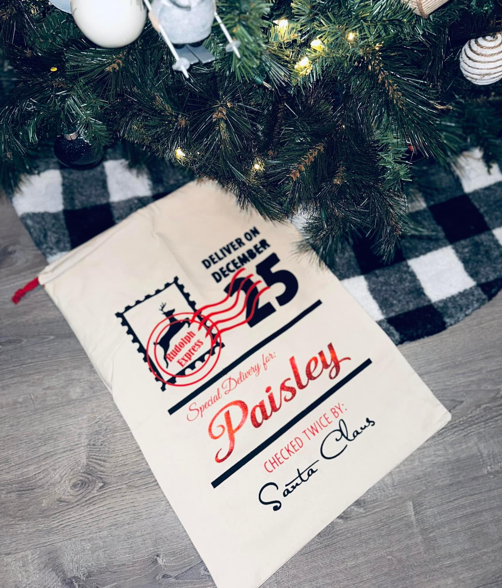 Santa Sacks - Etsy