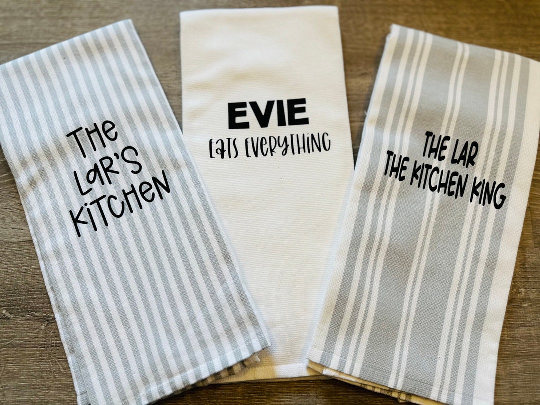 Custom Dish Towels - Etsy