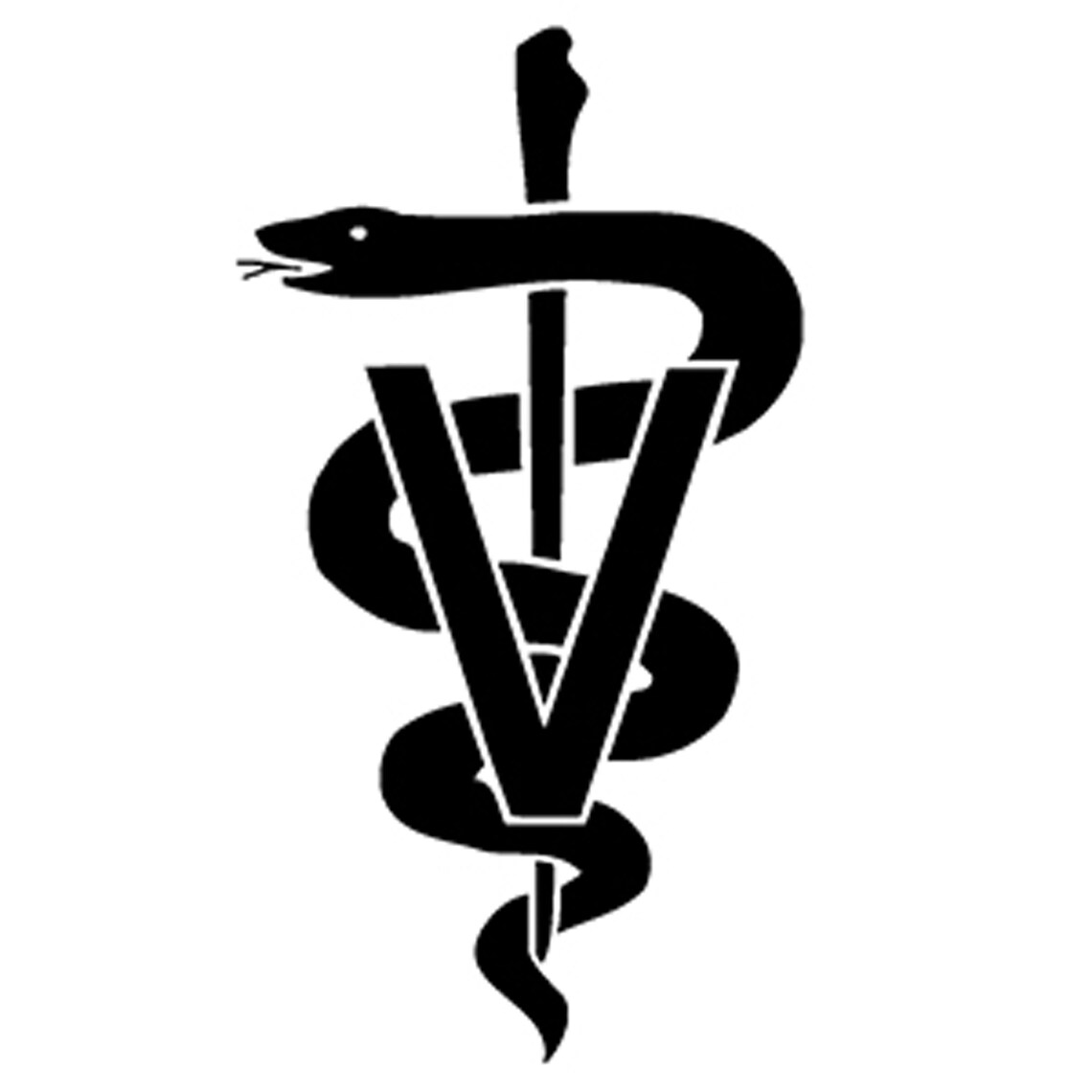 Veterinary Symbol Vet Tech Caduceus Veterinary School Vet - Etsy