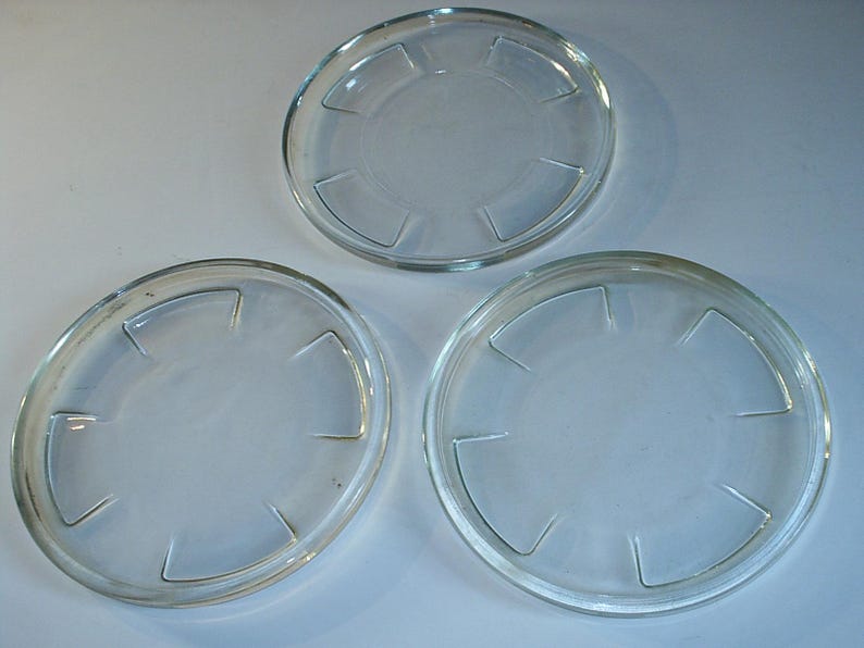 Vintage Clear Glass Electric Meter Socket Blank Cover - Etsy