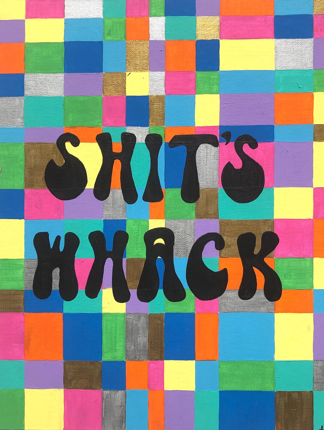 DIGITAL Shit's Whack Art Print - Etsy