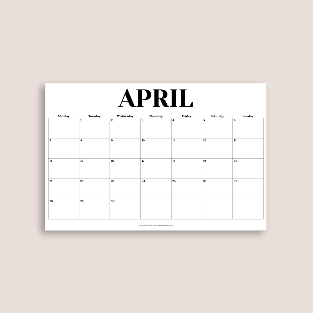 2026 Minimalist Wall Calendar: 12x18 Large Print, Custom Start, Large ...
