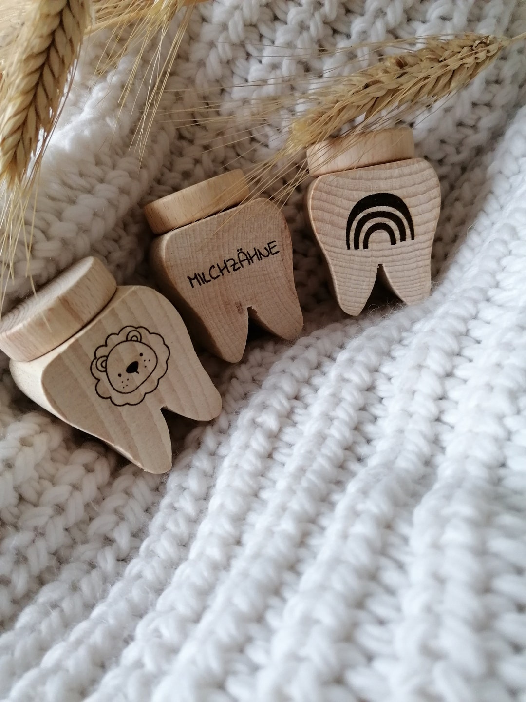 Wooden Tooth Box, Milk Tooth Box, Milk Tooth Box Girl, Milk Tooth Box ...