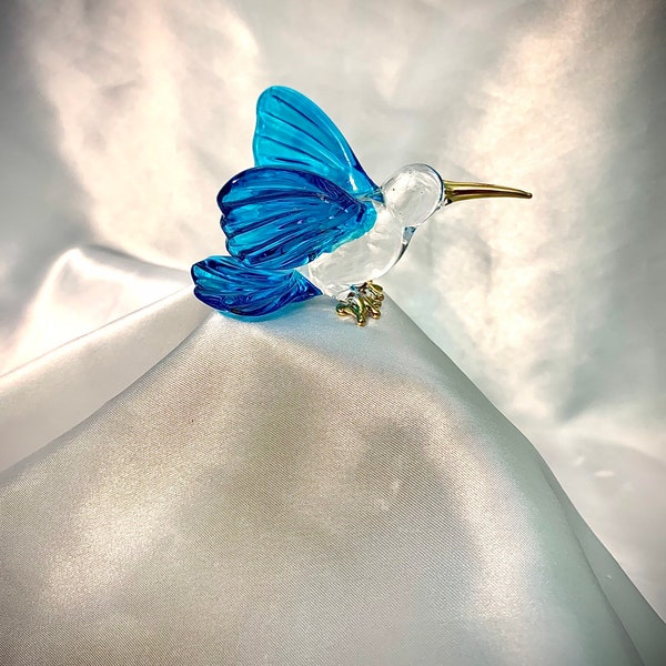 Blue Hummingbird - Etsy