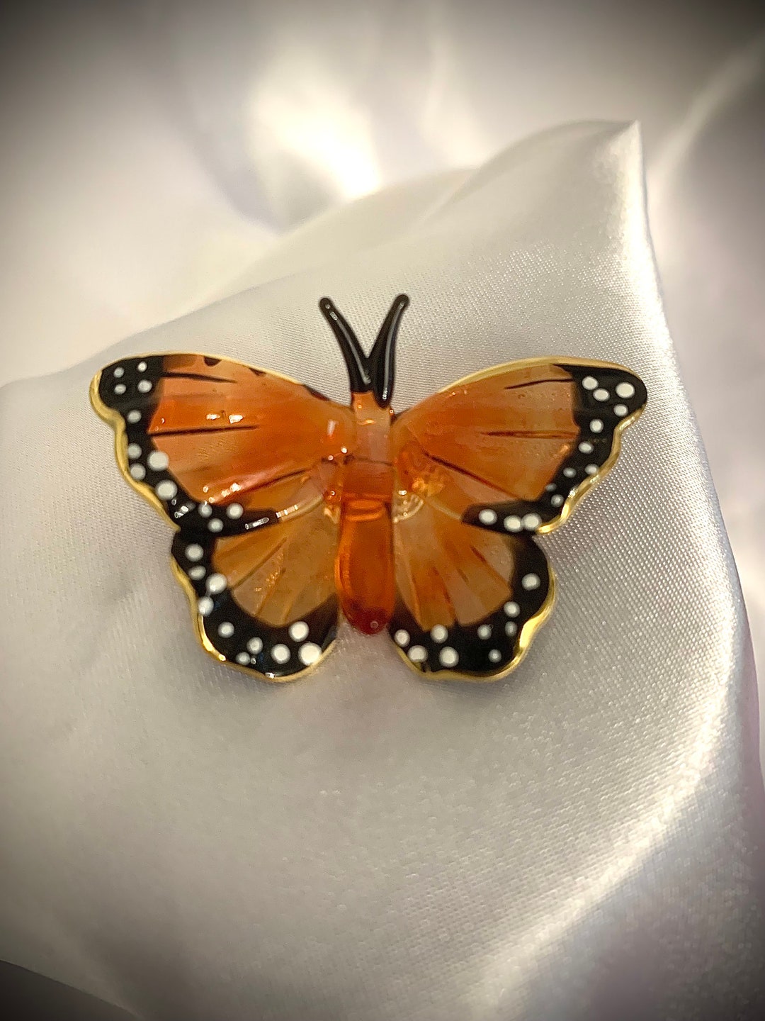 Miniature Monarch Butterfly - Etsy