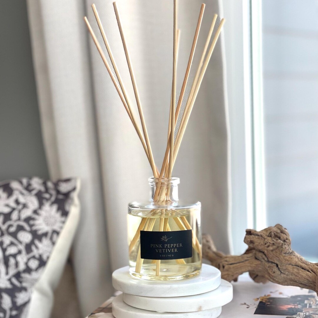 Pink Pepper Vetiver I Reed Diffuser I Aesthetic Home Decor I All ...