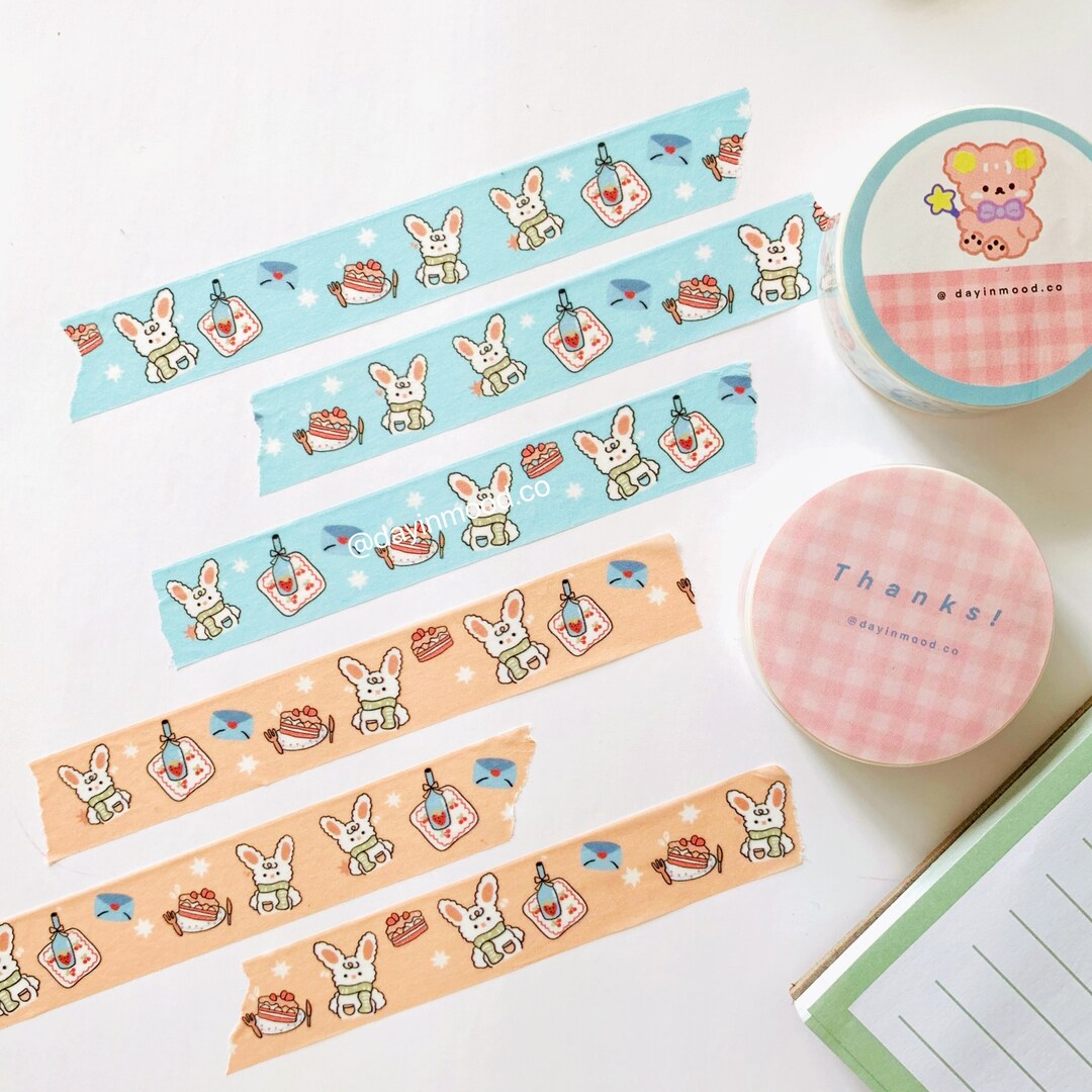 Kawaii Washi Tape Kawaii Stationary Washi Tape Set Cute Washi Tape pour ...