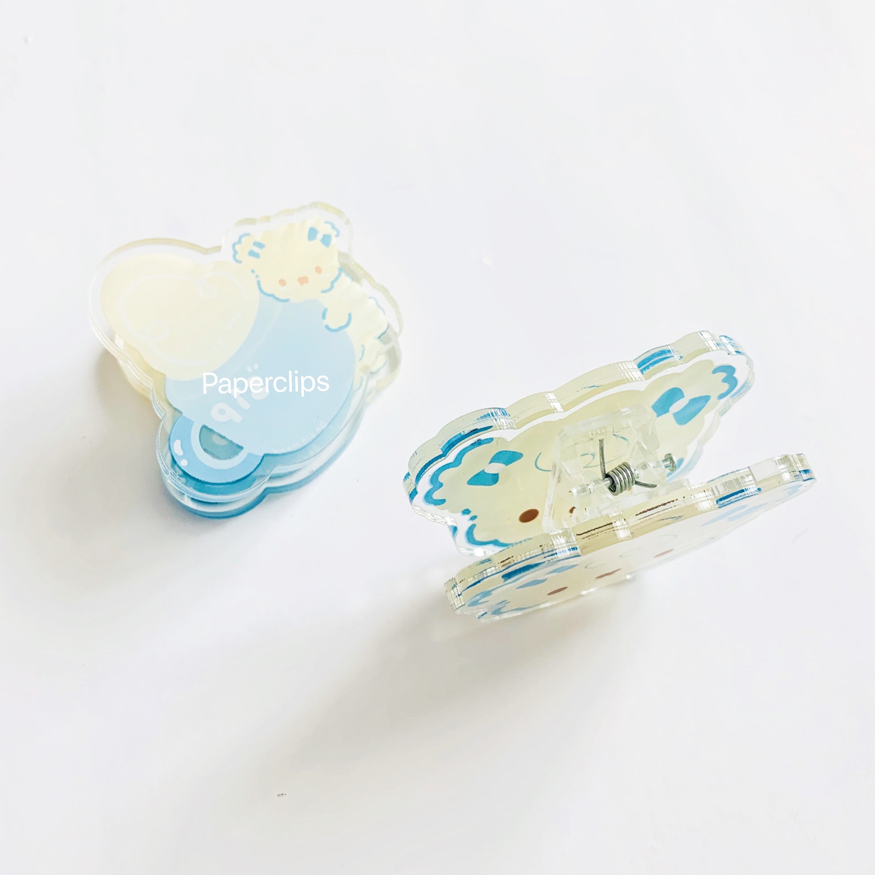 BEAR PAPER Clips/cute Clips /kawaii Clips/bujo Clips/ - Etsy