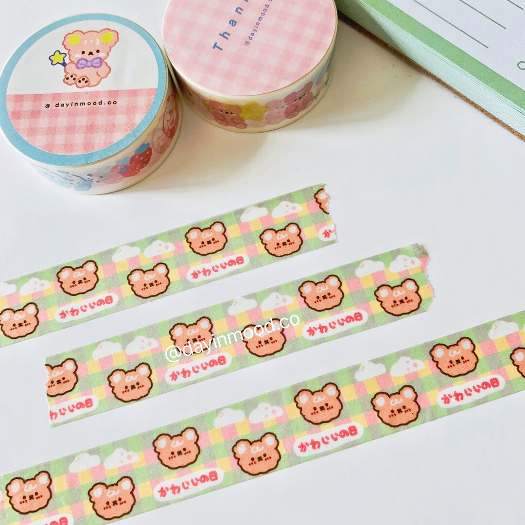 Kawaii Washi Tape Kawaii Stationary Washi Tape Set Cute Washi Tape for ...