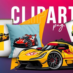 Le Mans Hypercar Clipart PNG, Motorsport Graphics (60 Files) - Etsy