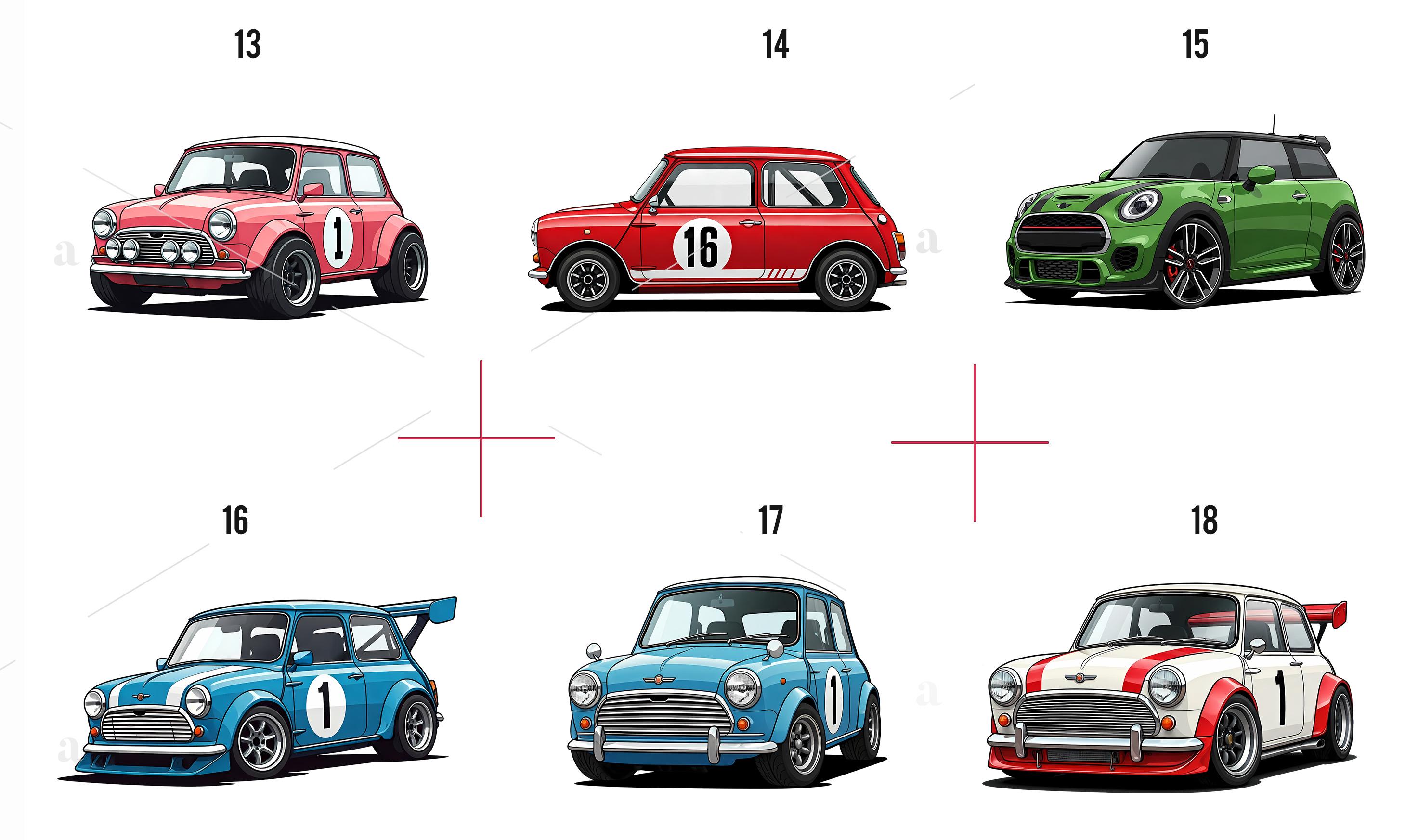 Mini Morris Car Clipart PNG, Mini Cooper, Digital Download, Sport ...