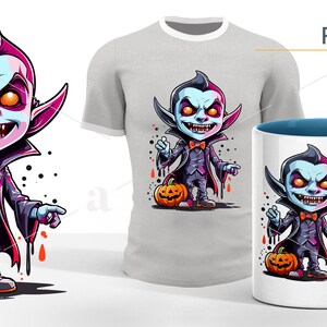 Halloween SVG Clipart PNG for Tshirt and Mug Digital File Scary Boo ...