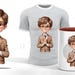 Praying Confirmation Boy Clipart, Chibi Boy PNG, Bundle Files, First ...