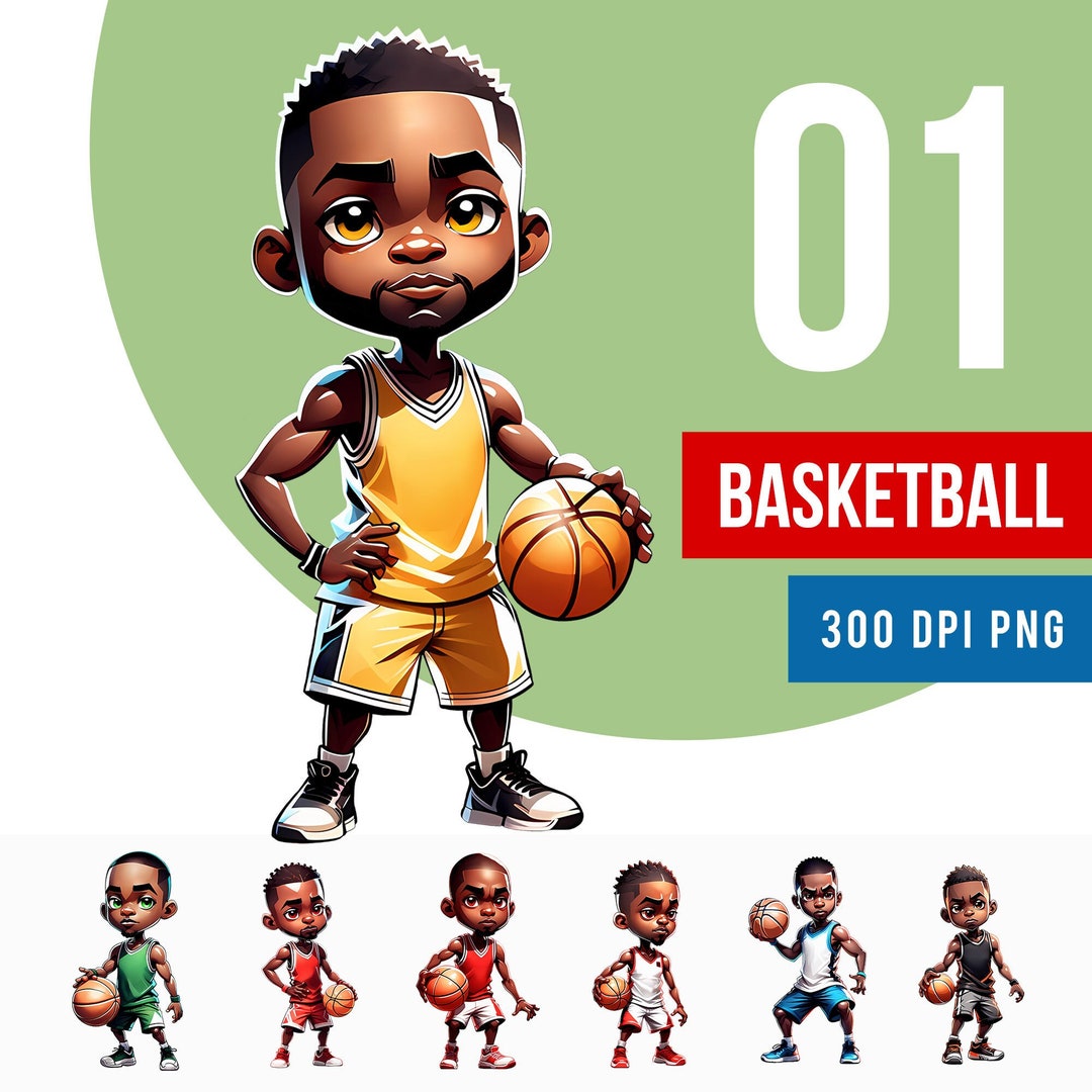 Basketball Player Clipart Png, Basketball Png, Bundle, - Ready to Print ...
