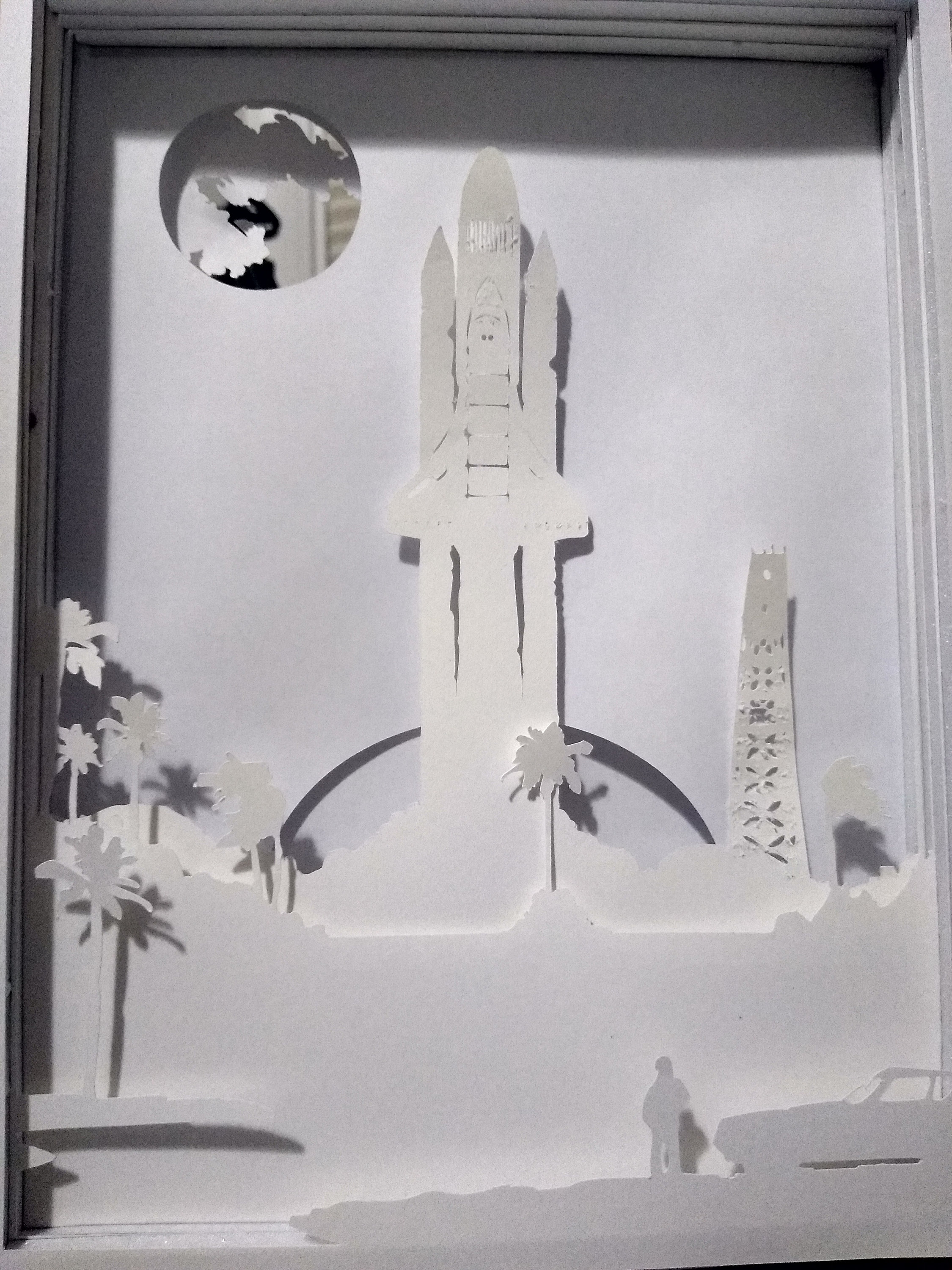 Space Shuttle Discovery Lightbox | SVG/DXF Files for Handcut/cricut ...
