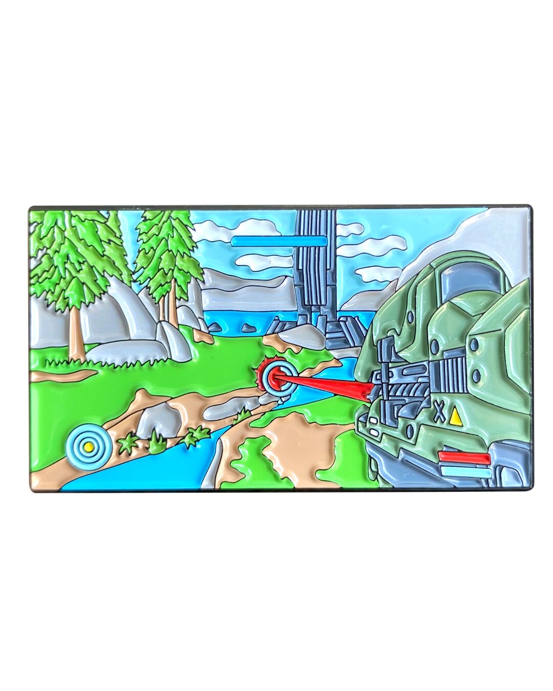 Halo Spartan Laser Enamel Pin - Etsy