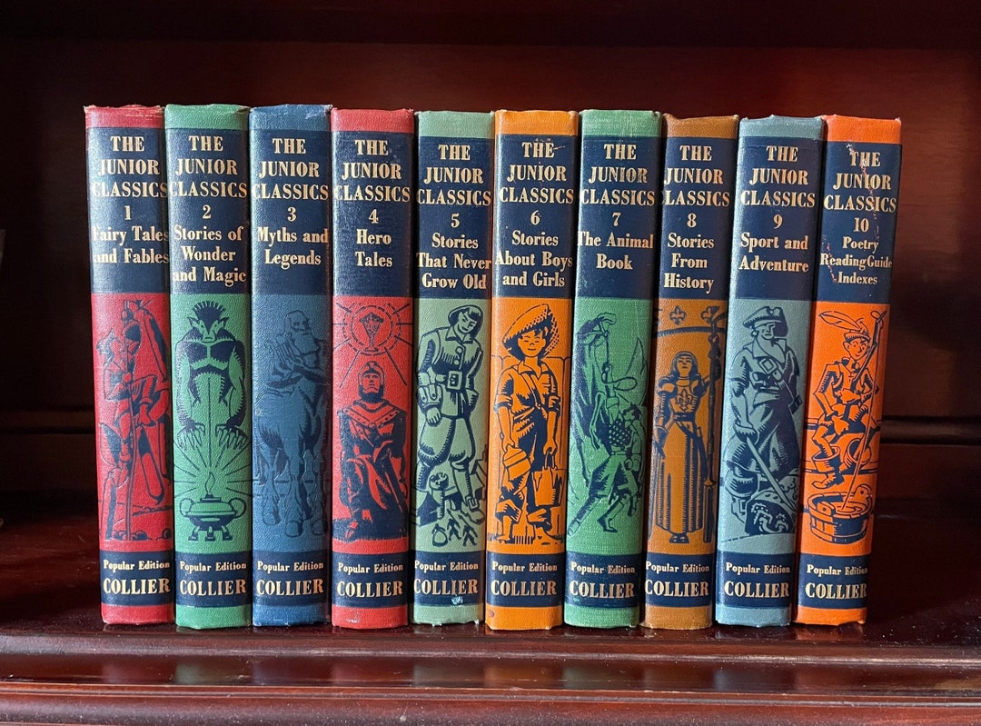 Junior Classics Books, Complete Set of 10 - Etsy