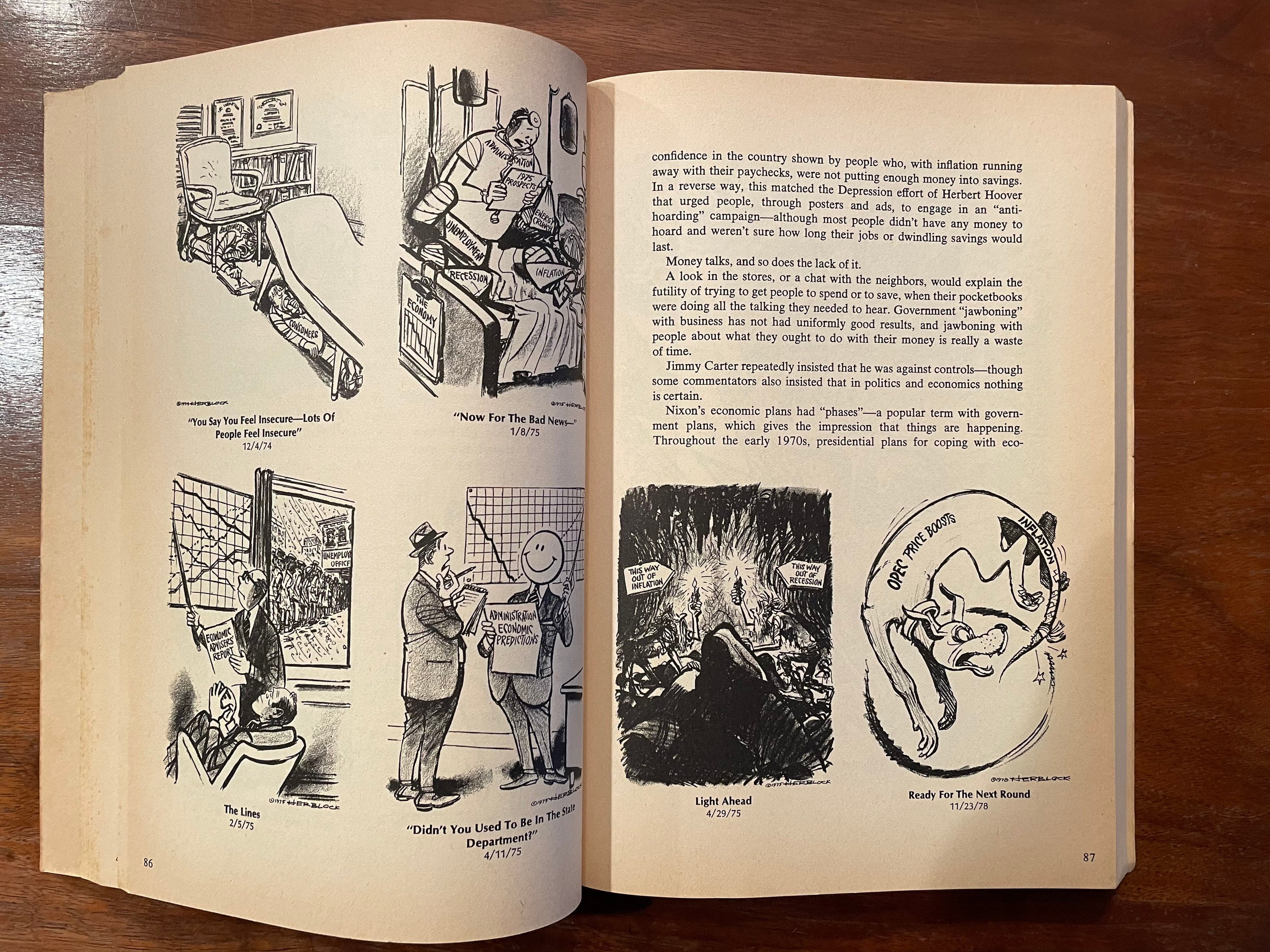 Herbert on All Fronts by Herbert Block 1981 - Etsy