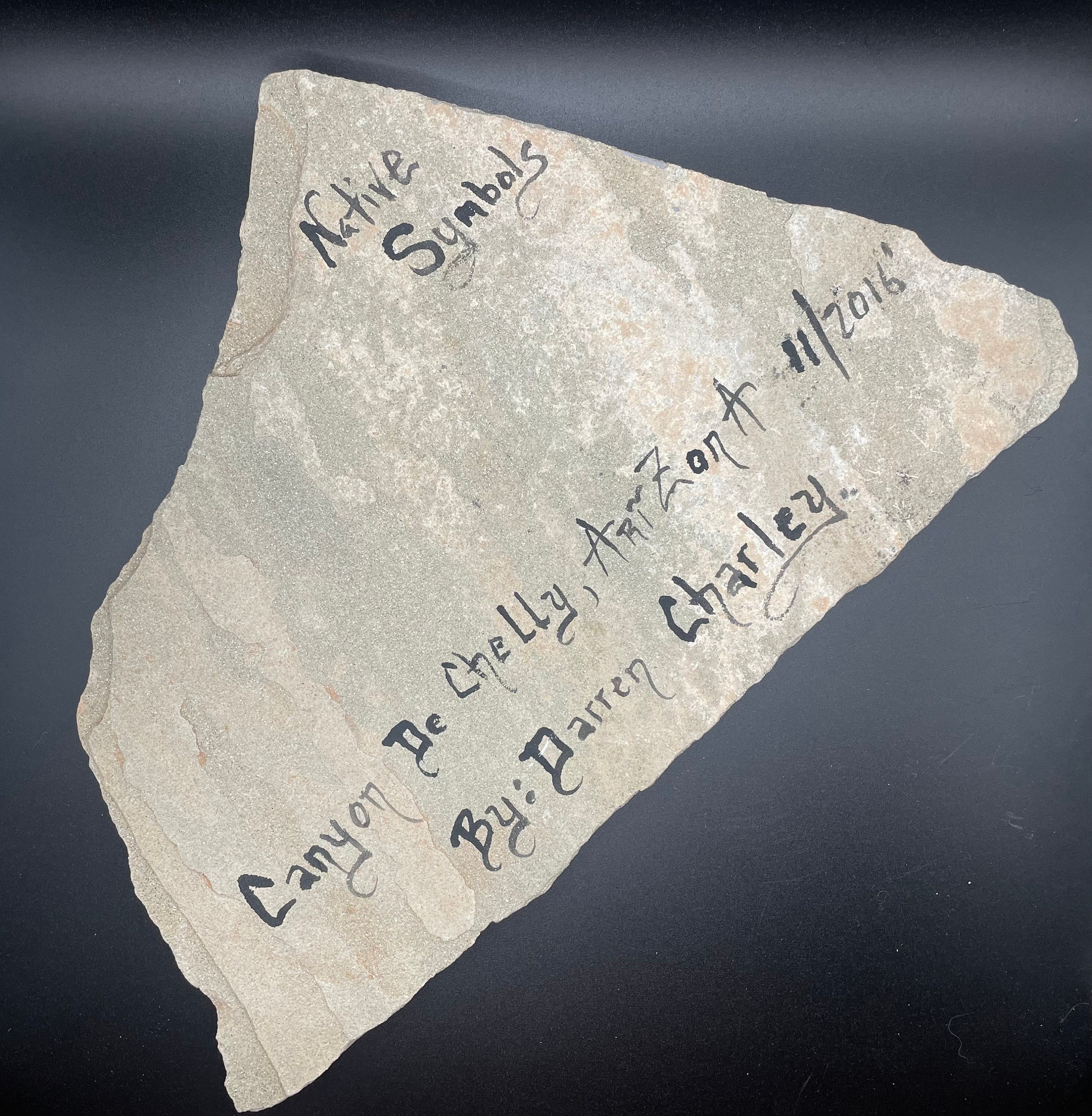 Native Symbols on Sandstone From Canyon De Chelly - Etsy
