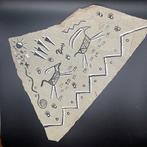 Native Symbols on Sandstone From Canyon De Chelly - Etsy