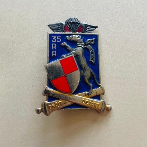 French Paratrooper Unit Pins - Gem