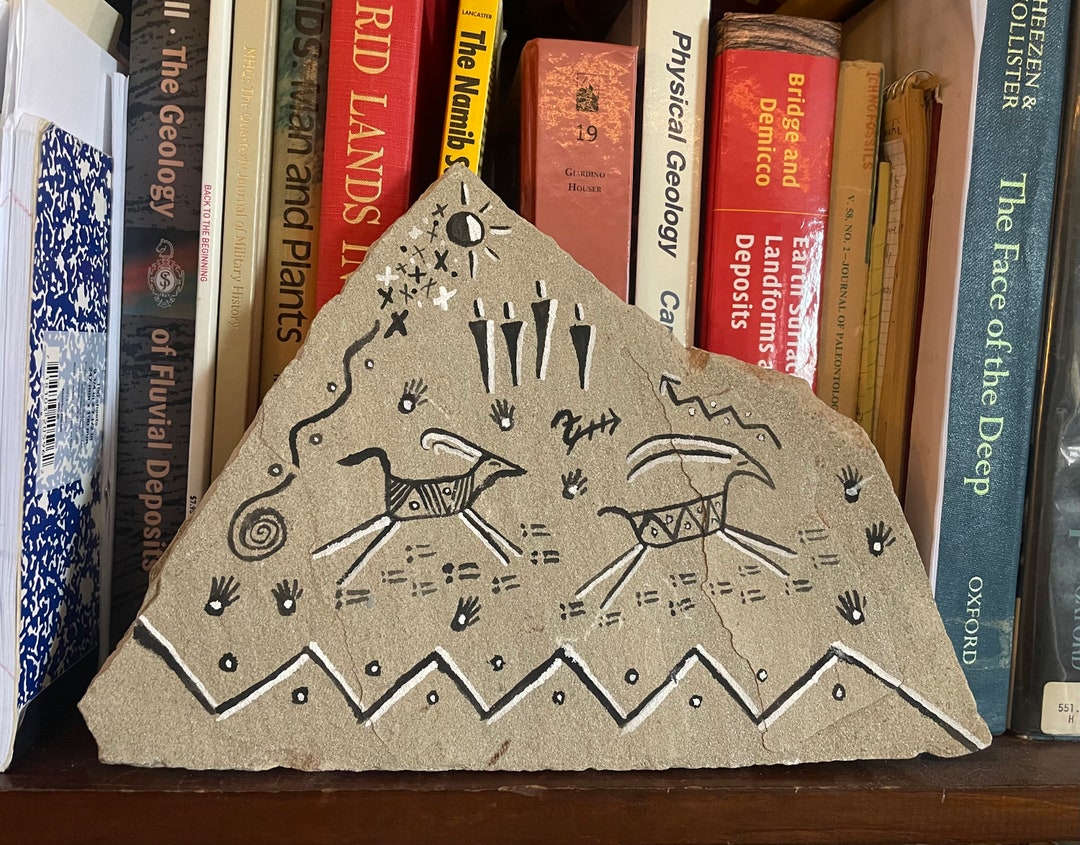 Native Symbols on Sandstone From Canyon De Chelly - Etsy
