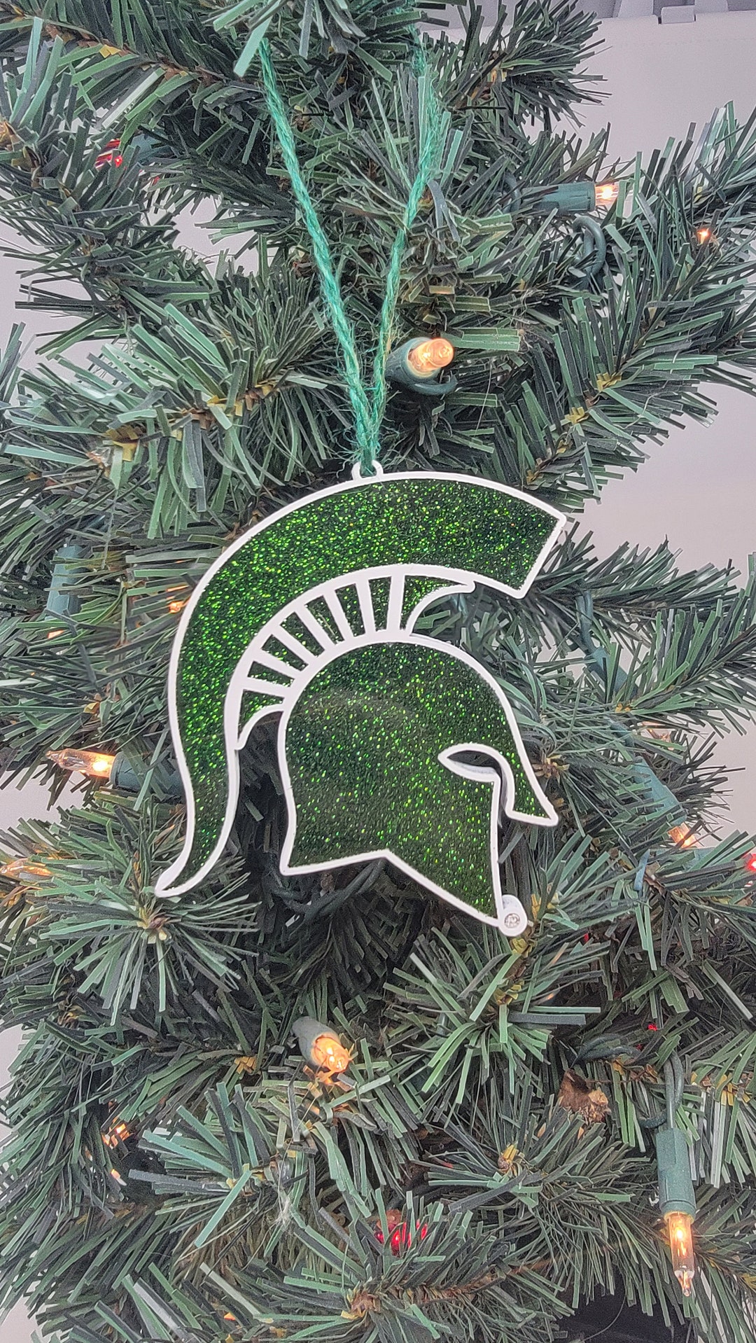 Michigan State University Sparty Ornament - Etsy