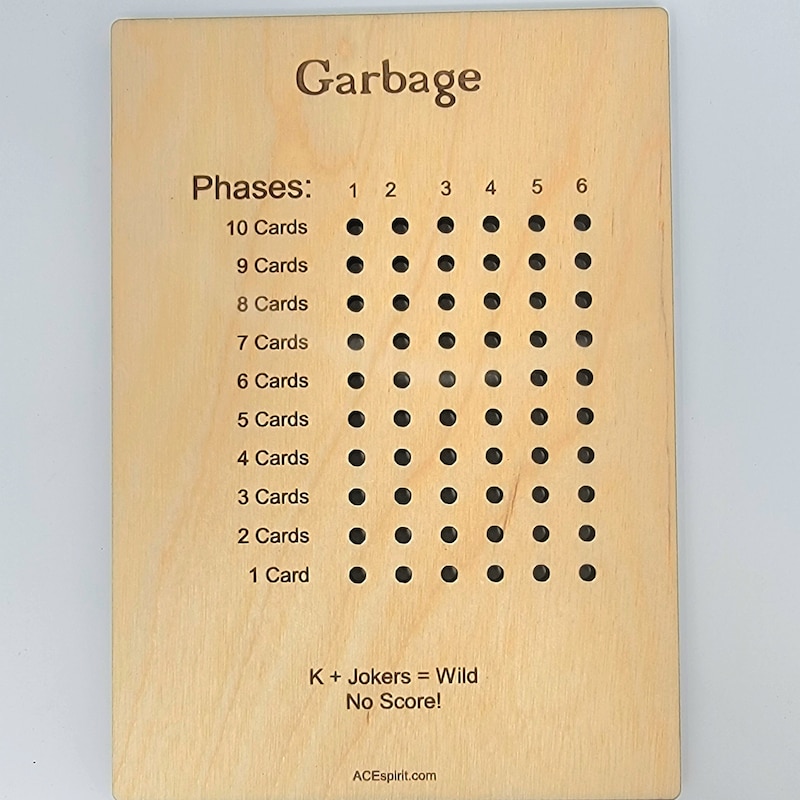 Card Game Garbage - Etsy