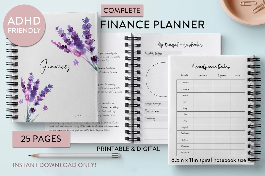 Ultimate Financial Planner and Organizer: Say Goodbye to Money Stress ...