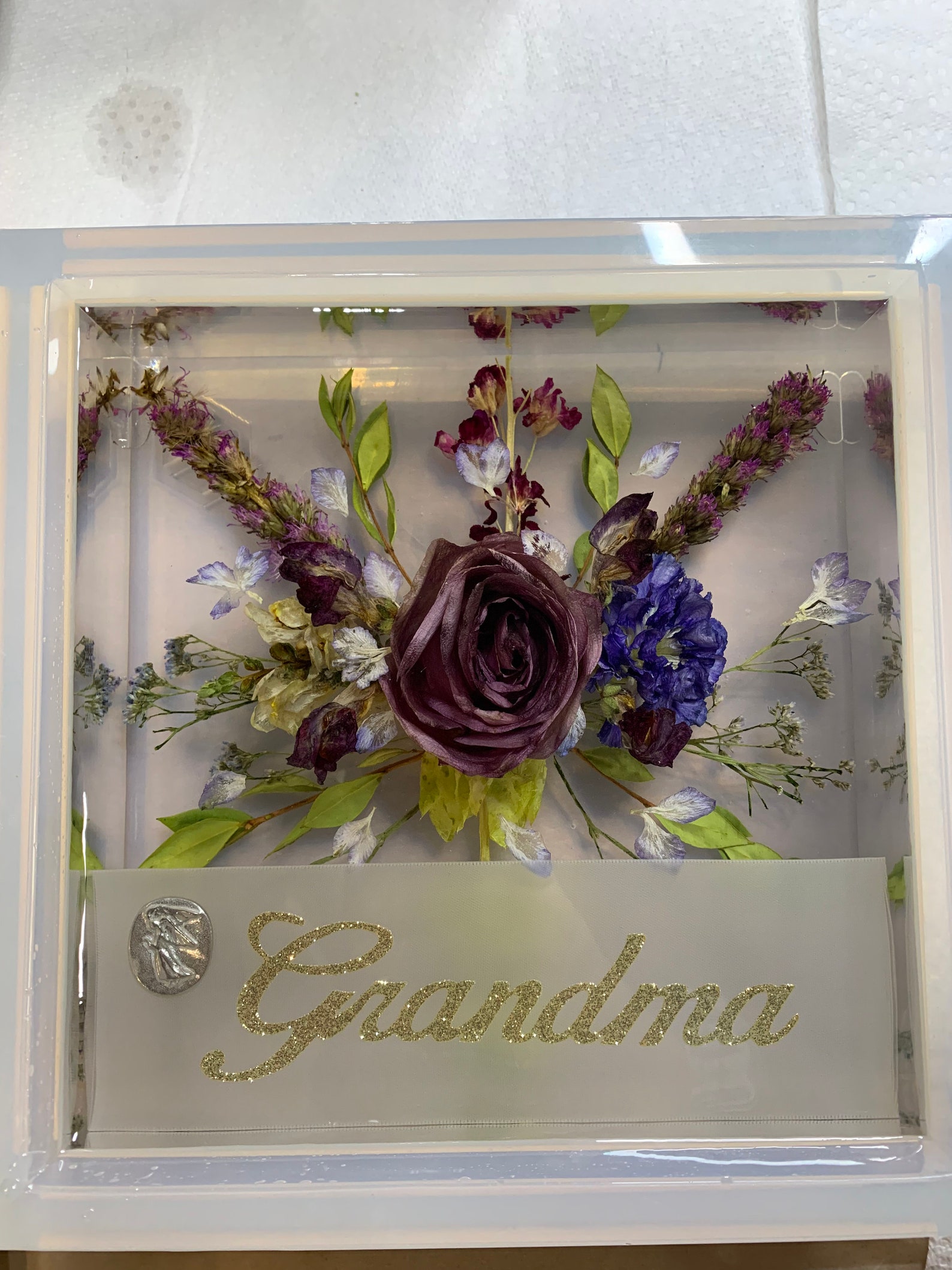 Custom Memorial Block Memorial Display Cremation Ashes Art - Etsy