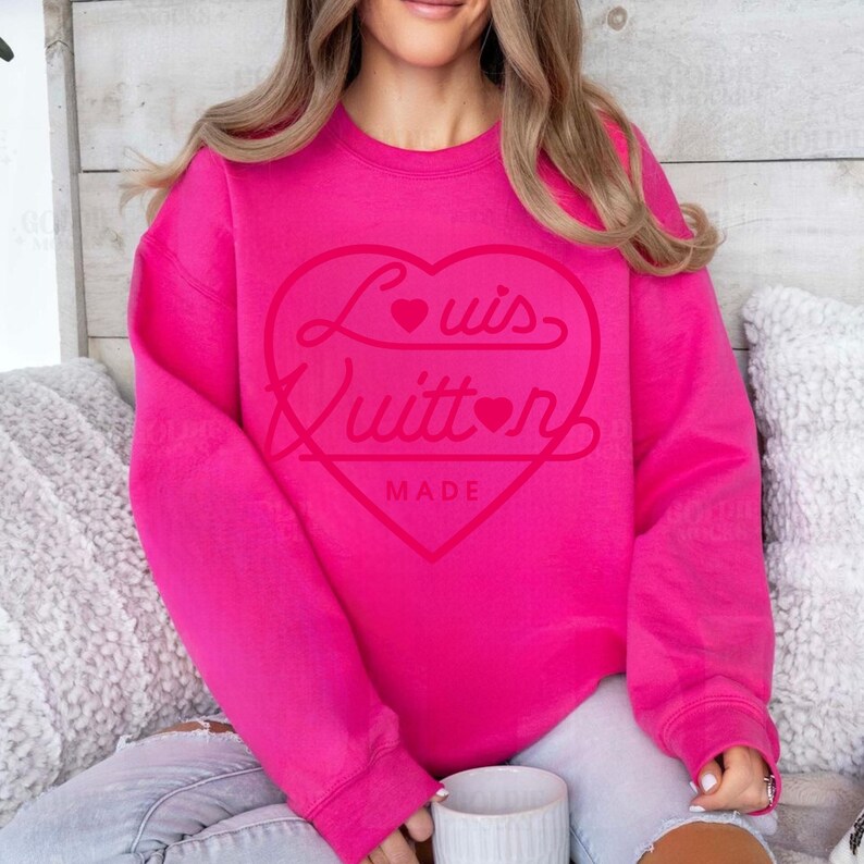 Hot Pink LV PNG, Louis Luxury PNG, Luxury Design, Digital Design ...