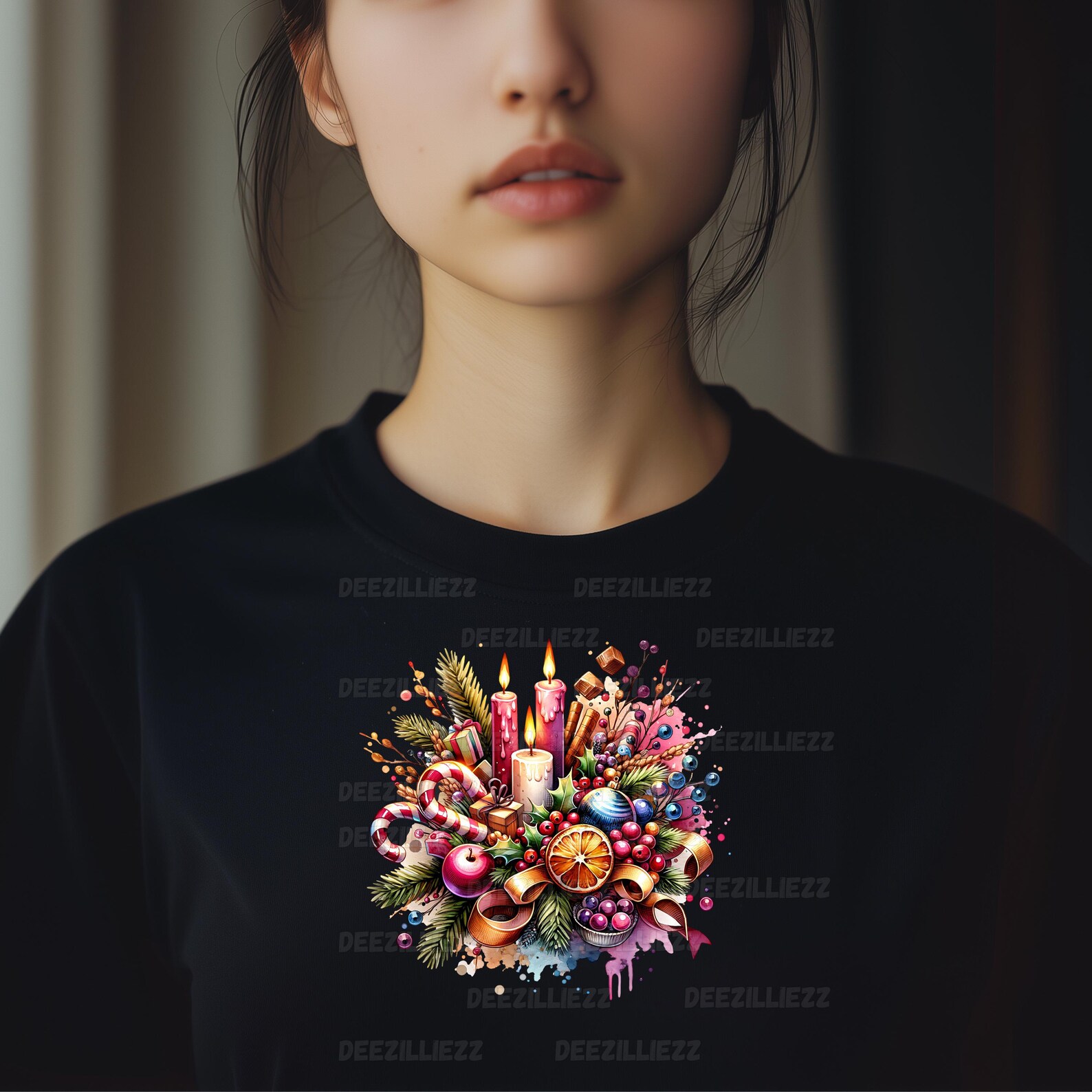 Boujee Christmas Decorations PNG for Shirt, Mug, Sticker, Fun Christmas ...