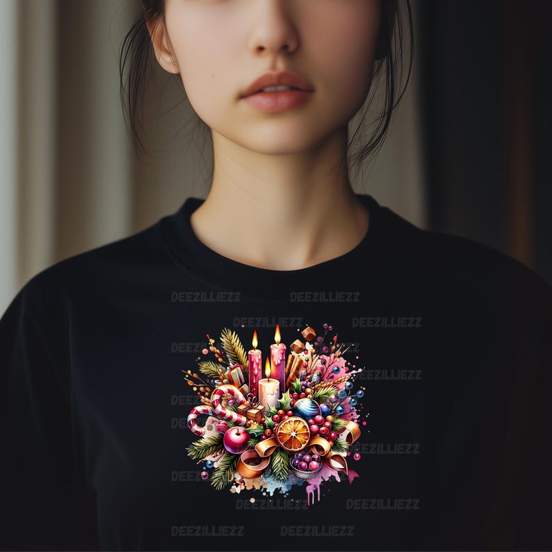 Boujee Christmas Decorations PNG for Shirt, Mug, Sticker, Fun Christmas ...