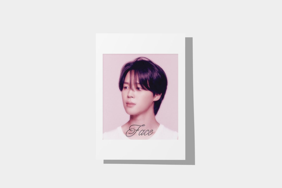 BTS Jimin Face Album Print Digital Print - Etsy