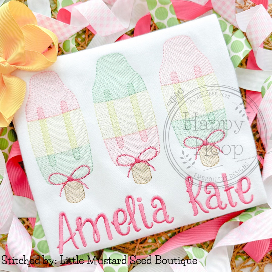 Popsicle Trio Sketch Design, Sketch Fill Popsicle Trio, Popsicle ...