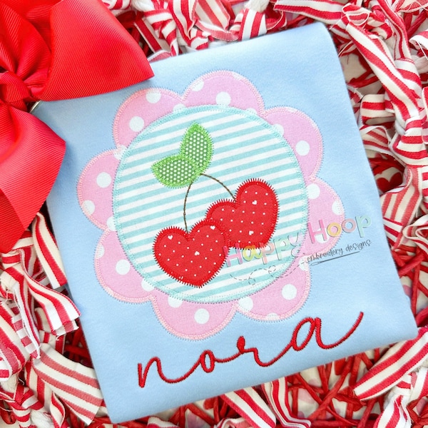 Cherry Applique - Etsy