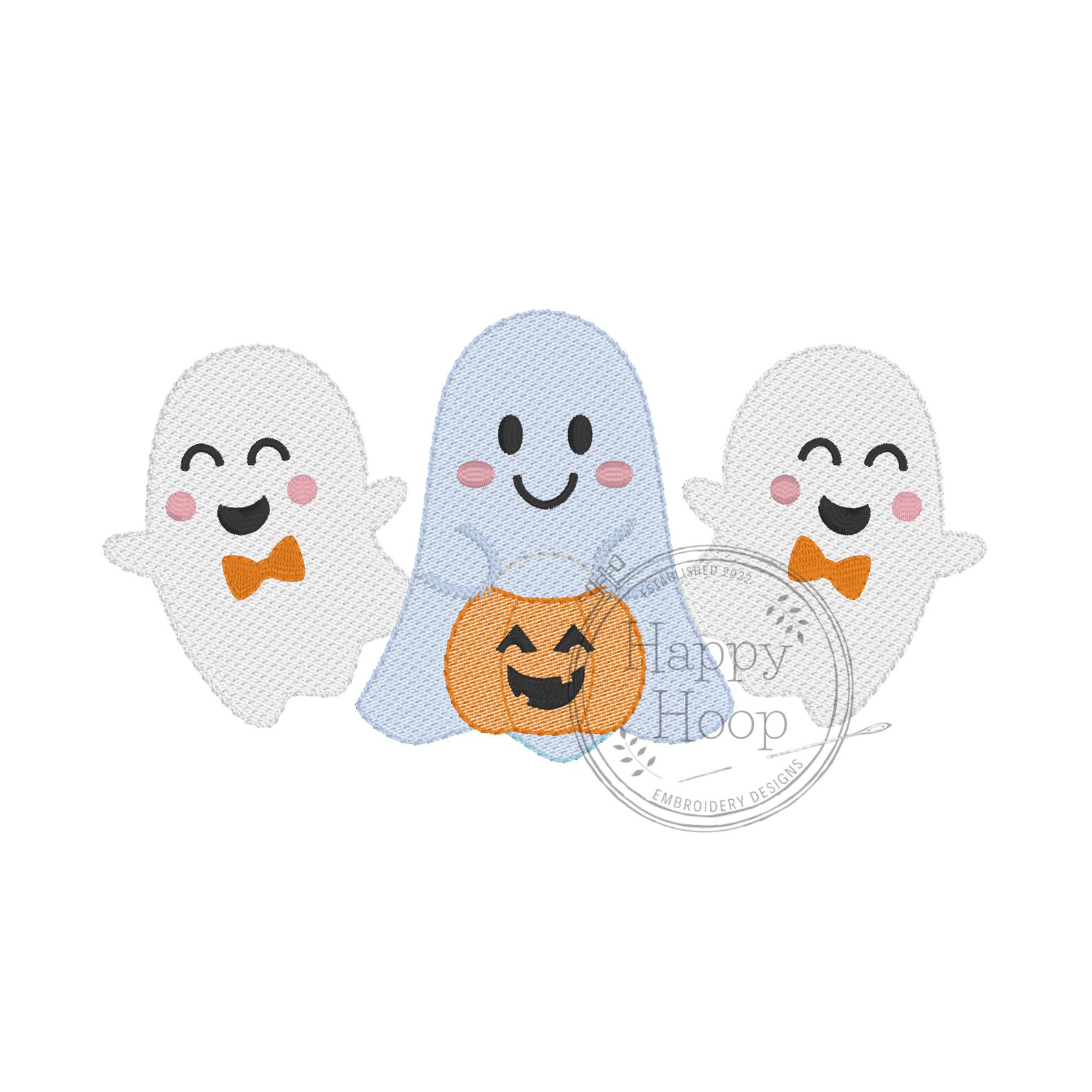 Boy Ghosts Sketch Fill Design, Trick or Treat Ghost Trio, Boy Ghost ...