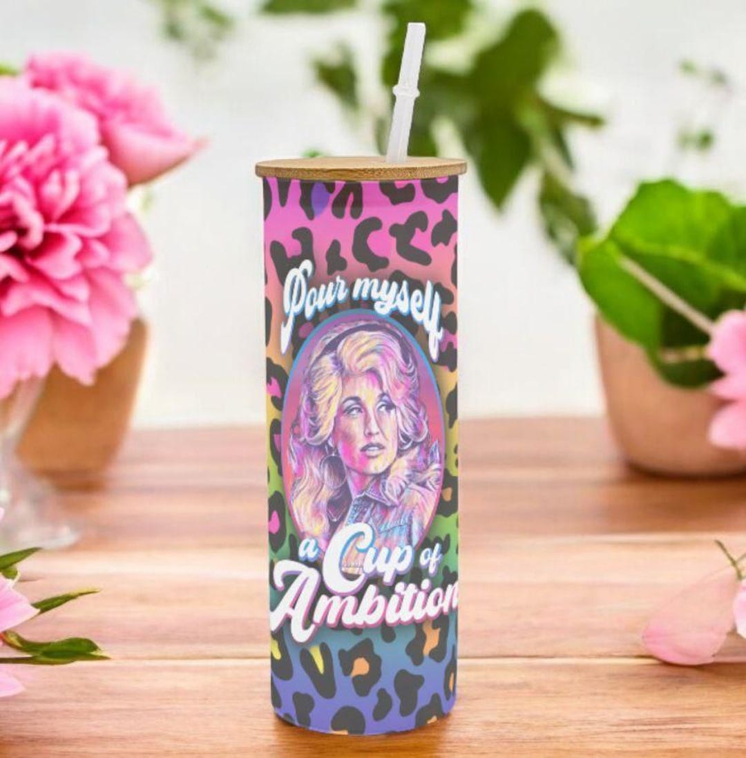 Dolly Parton Glass Tumbler - Etsy
