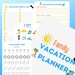Summer Vacation Planner for the Family, Family Vacation Planner ...