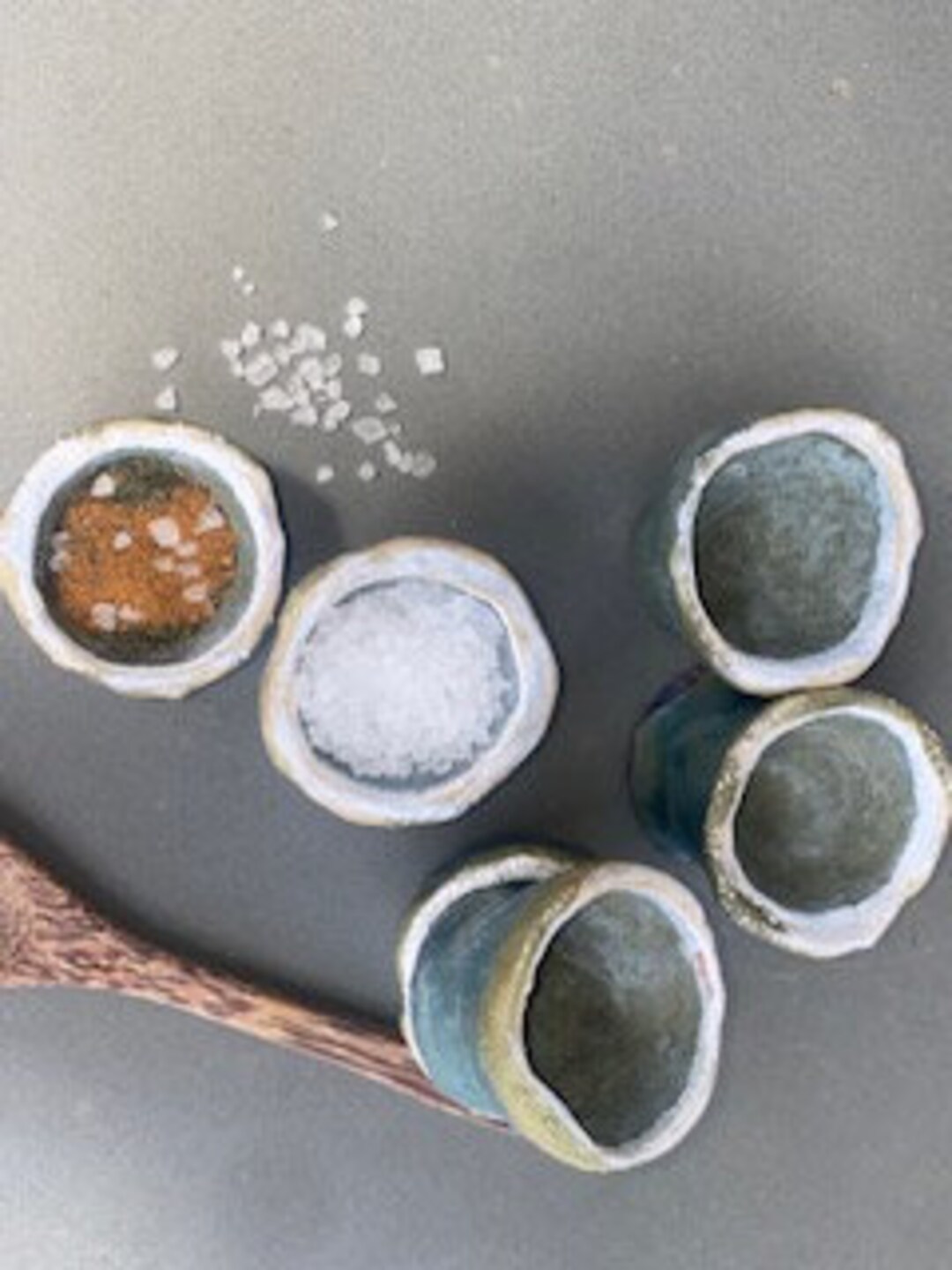 Set of Two Pinch Pot Minimalistic, Rustic Ceramic Functional Pottery ...