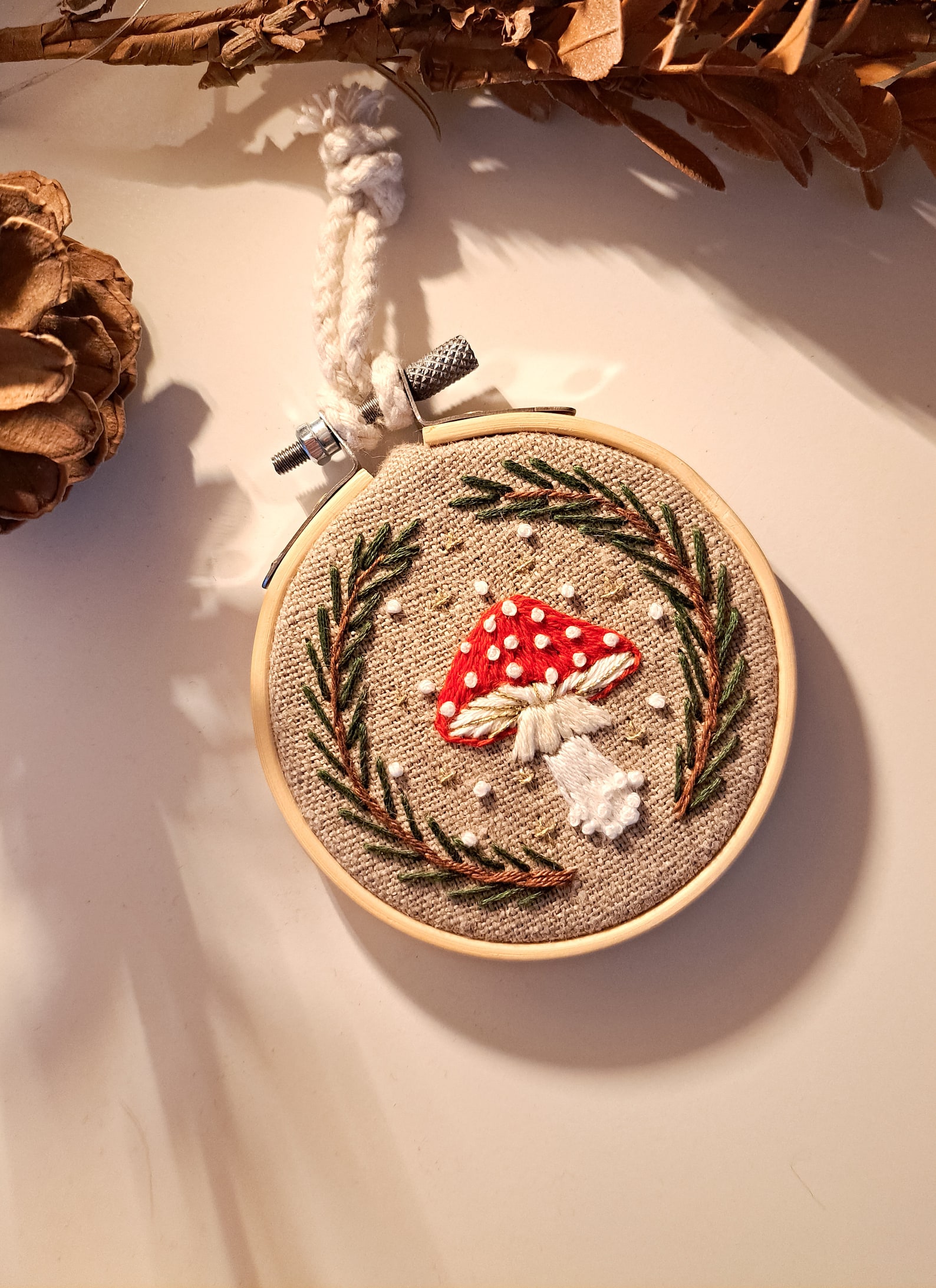 Cottagecore Forest Mushroom PDF Embroidery Pattern, Instant Download ...