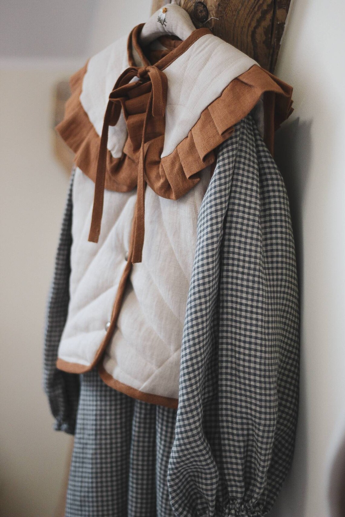 Quilt Collar for Kids / Large Detachable Peter Pan Collar / - Etsy