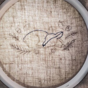 Autumn Embroidery Pattern, Woodland Embroidery Pattern - Etsy